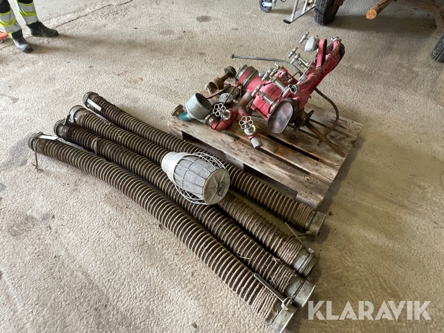 Brandspruta Wilh Ruberg Långebro, Falun, Klaravik auktioner