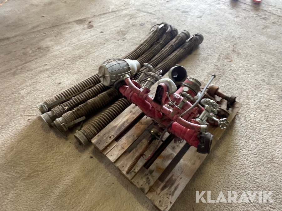 Brandspruta Wilh Ruberg Långebro, Falun, Klaravik auktioner