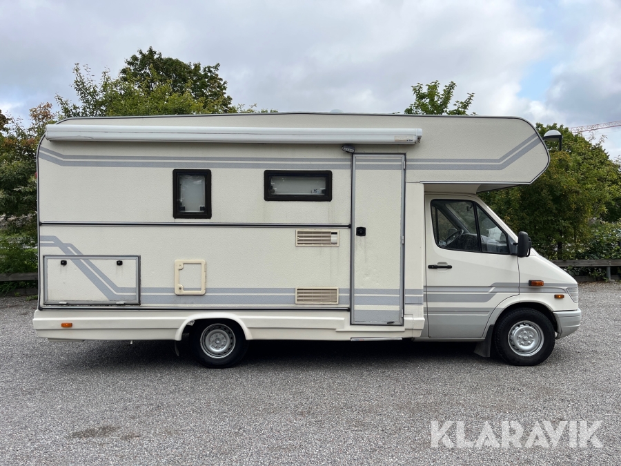 Husbil Mercedes-Benz Nordic 625, Stockholm, Klaravik auktion