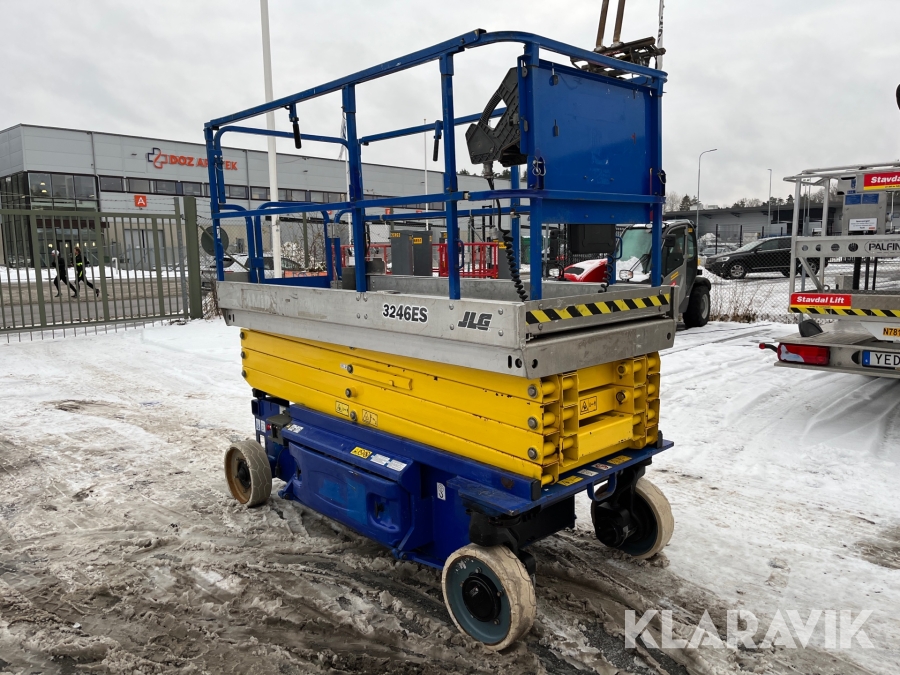Saxlift JLG 3246ES, Järfälla, Klaravik