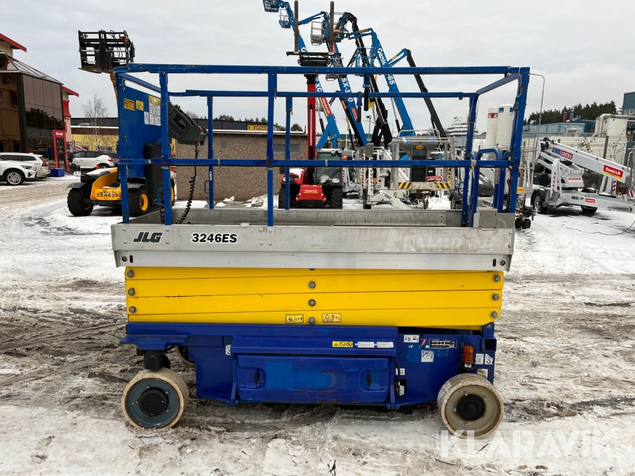 Saxlift JLG 3246ES, Järfälla, Klaravik