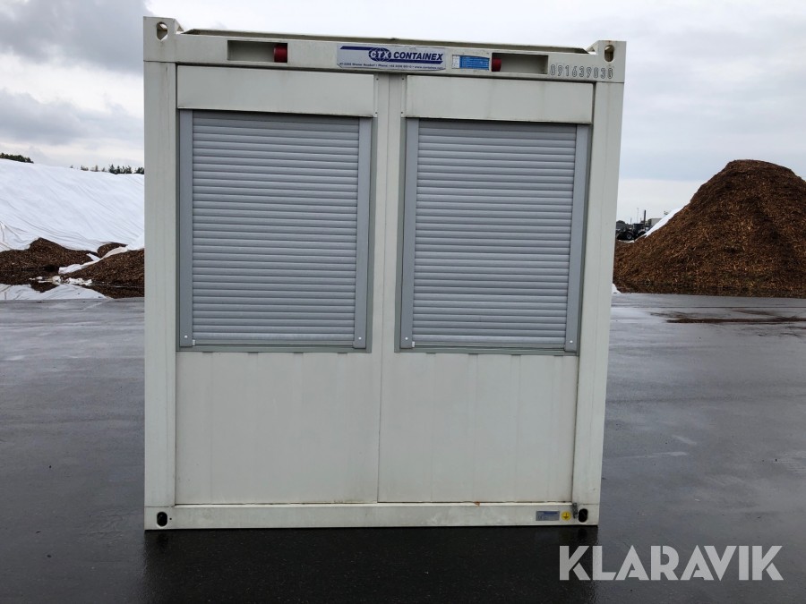 Klaravik Auktioner | Kontorsmodul CTX Containex 20 TP-3