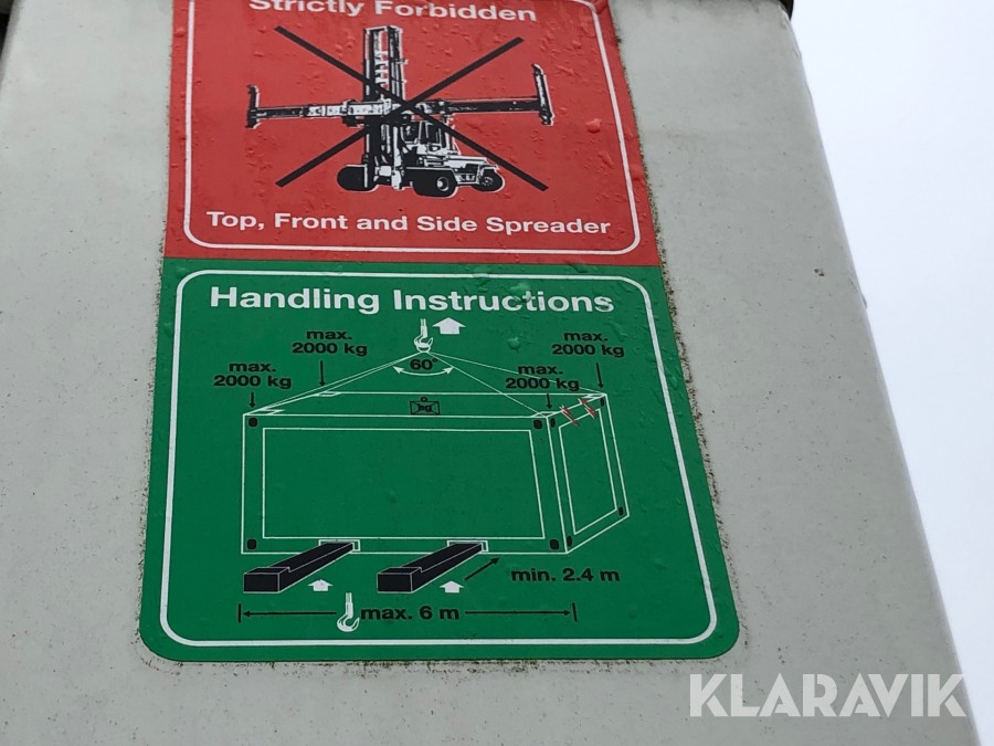 Klaravik Auktioner | Kontorsmodul CTX Containex 20 TP-3