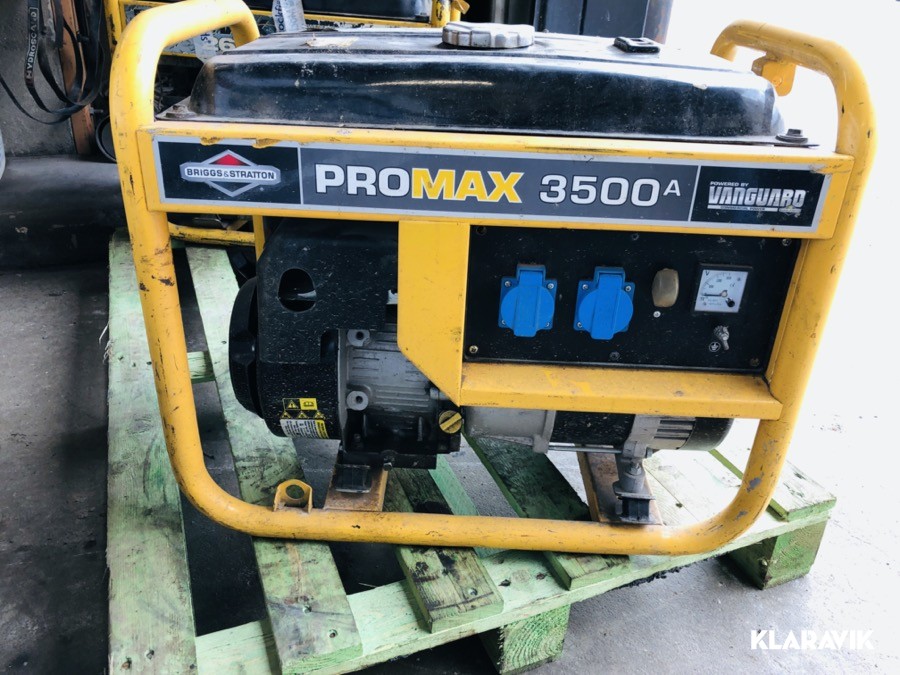 Generator / Elverk Promax 3500