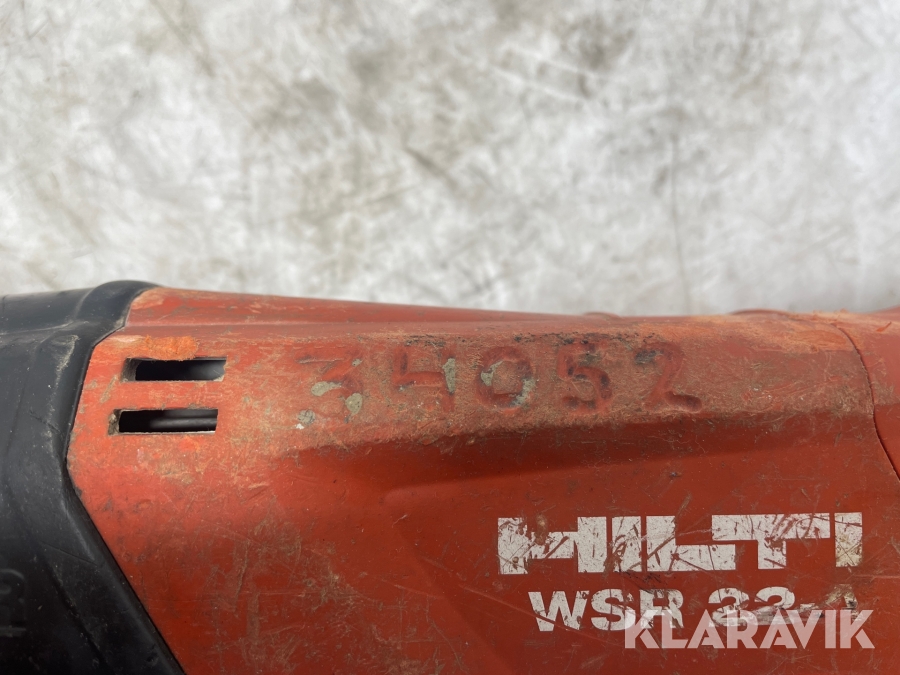 Tigersåg Hilti WSR 22-A, Svalöv, Klaravik auktioner