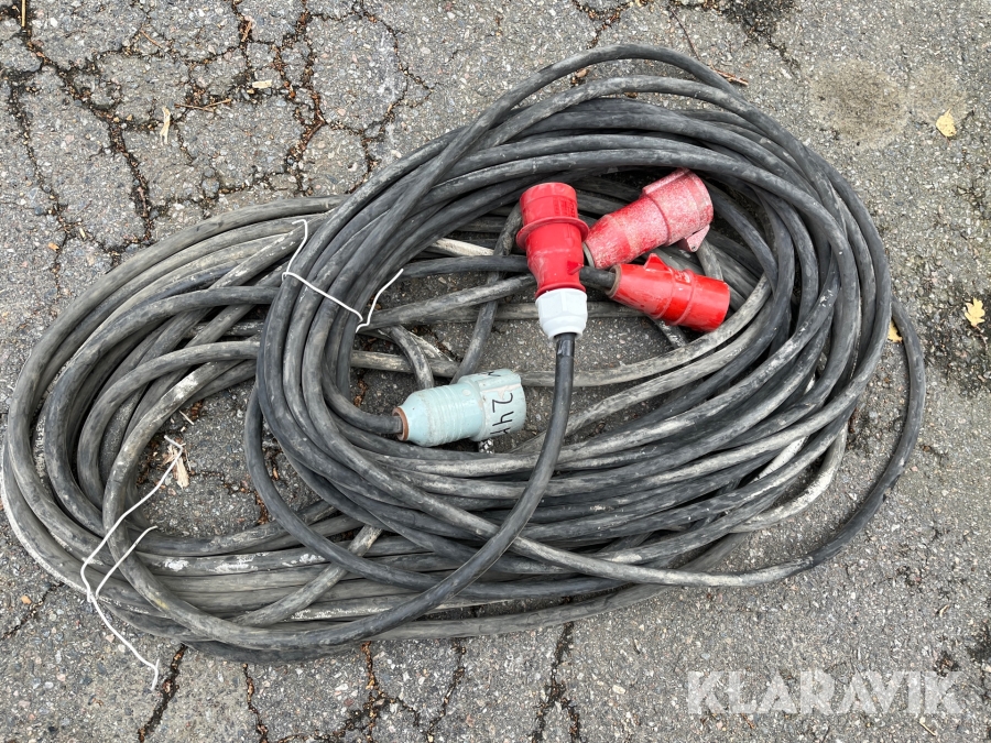 Elkabel 32A 48 m, Västerås, Klaravik auktioner
