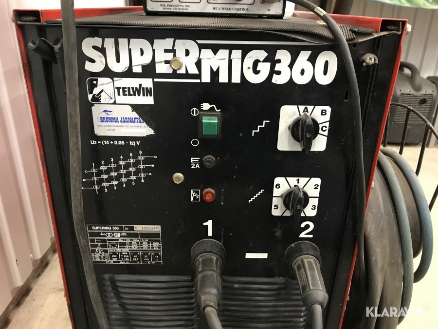 Klaravik Auktioner | Telwin Svets Supermig 360