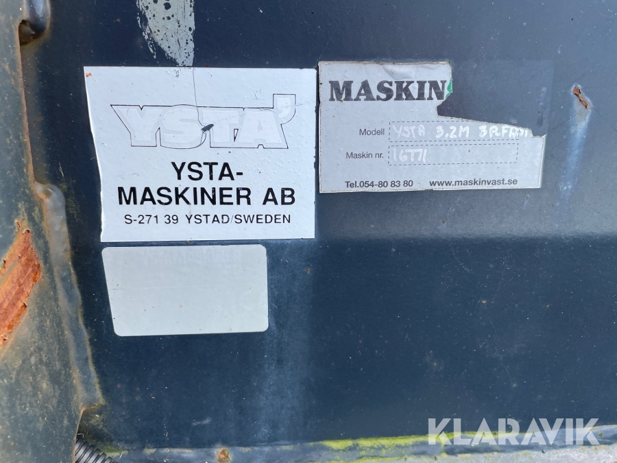 Diagonalplog Ysta 3,2 M, Orust, Klaravik auktioner