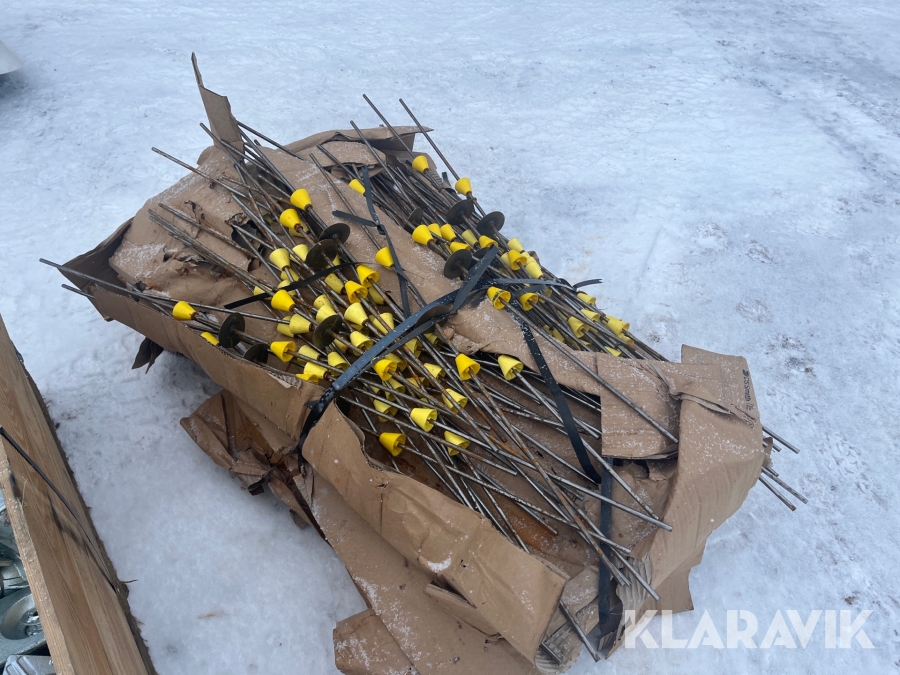 Formlås och distanser för väggjutning, Skellefteå, Klaravik