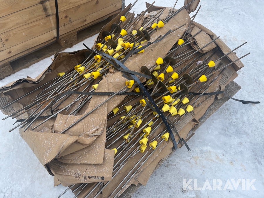 Formlås och distanser för väggjutning, Skellefteå, Klaravik