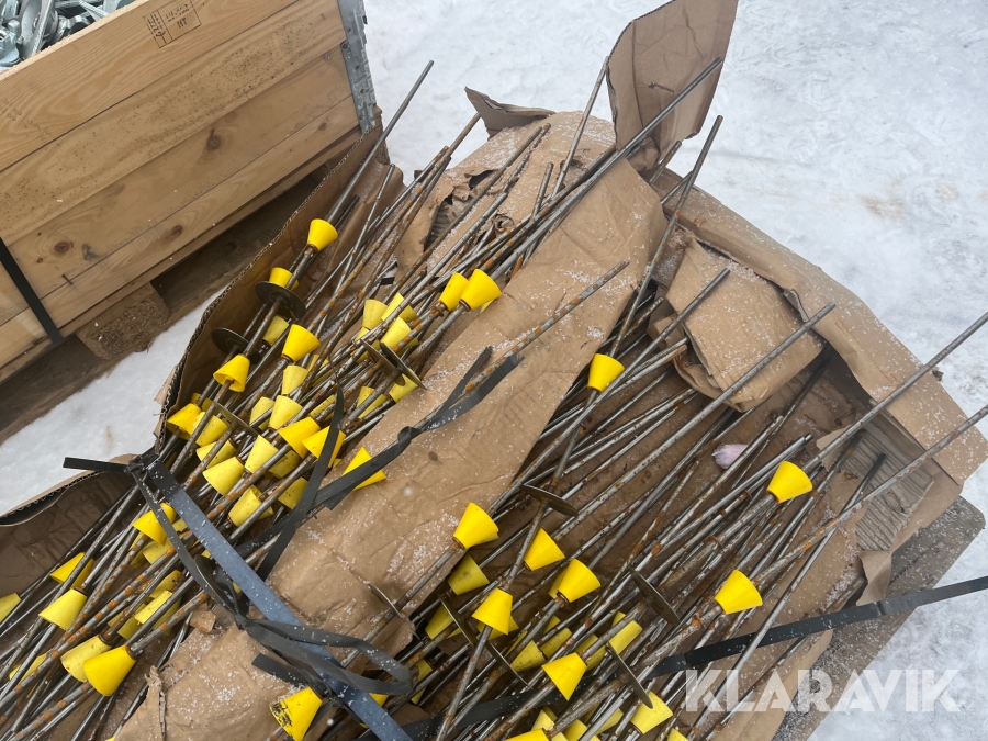 Formlås och distanser för väggjutning, Skellefteå, Klaravik