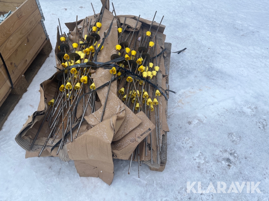 Formlås och distanser för väggjutning, Skellefteå, Klaravik