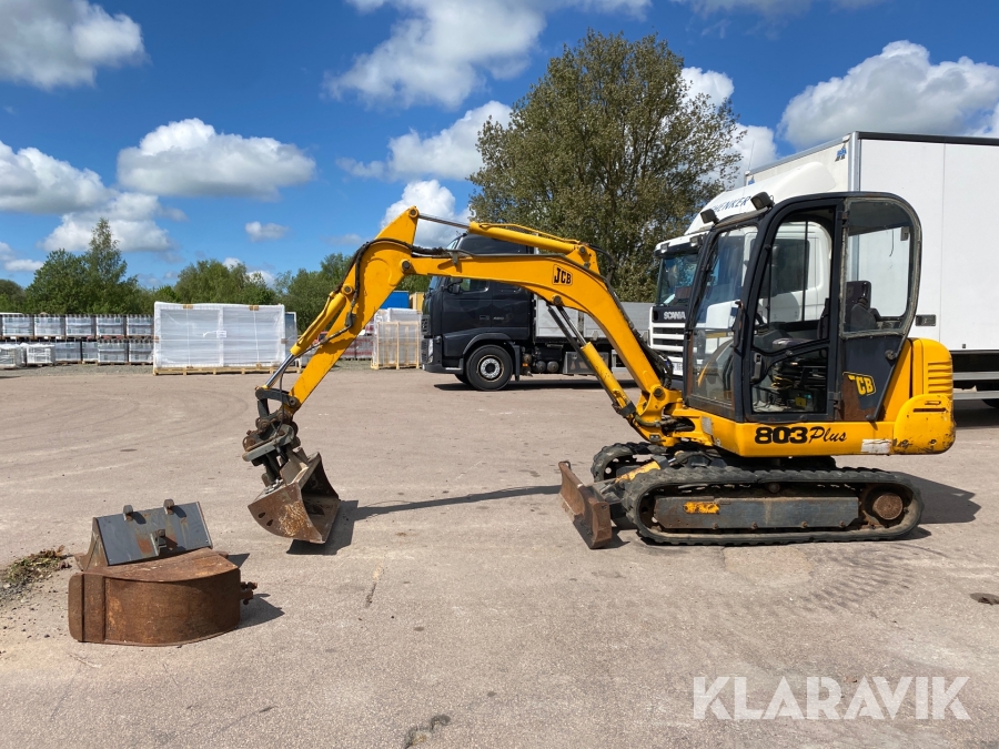 Bandgrävare JCB 803 Plus