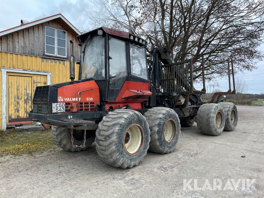 Skotare Valmet 838, Karlstad, Klaravik