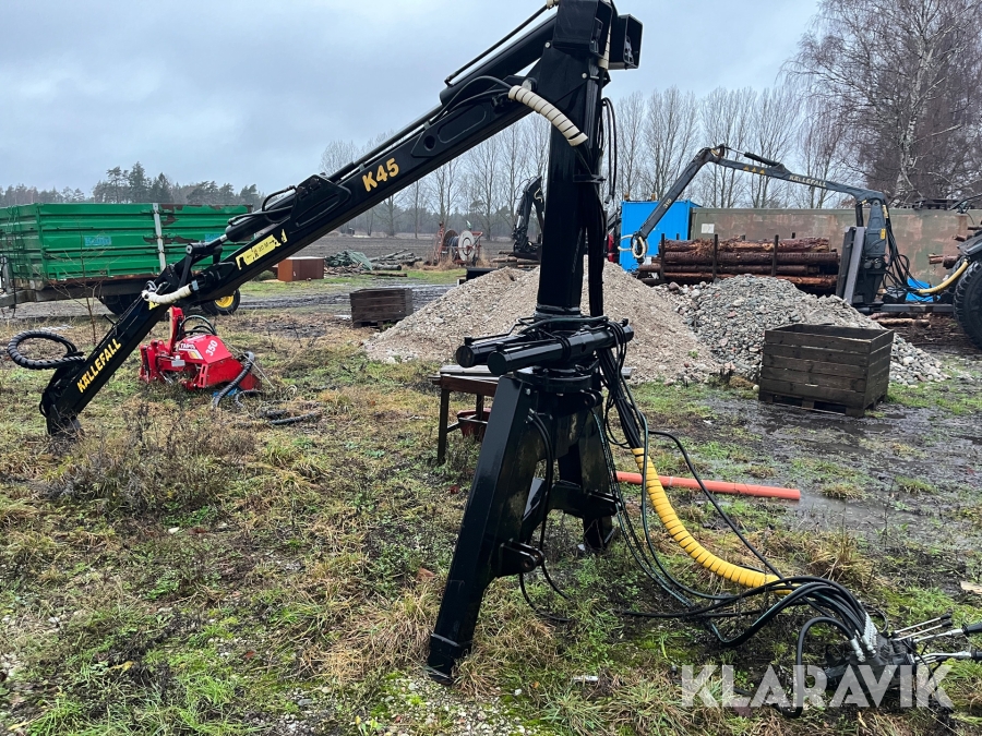 Skogskran Källefall K45, Gotland, Klaravik auktioner