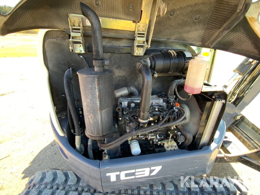 Grävmaskin Terex TC37, Degerfors, Klaravik auktioner