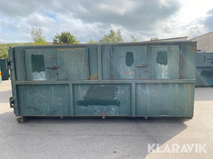 Klaravik Auktioner | Liten lastväxlare Container 13 Kubik