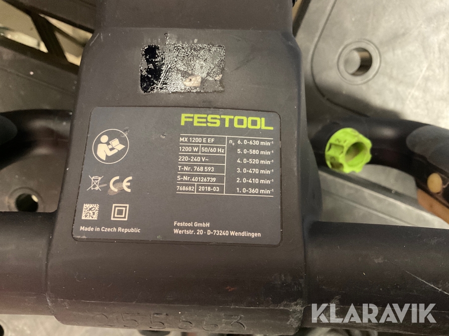 Omrörare Festool MX 1200 E EF, Malmö, Klaravik auktioner