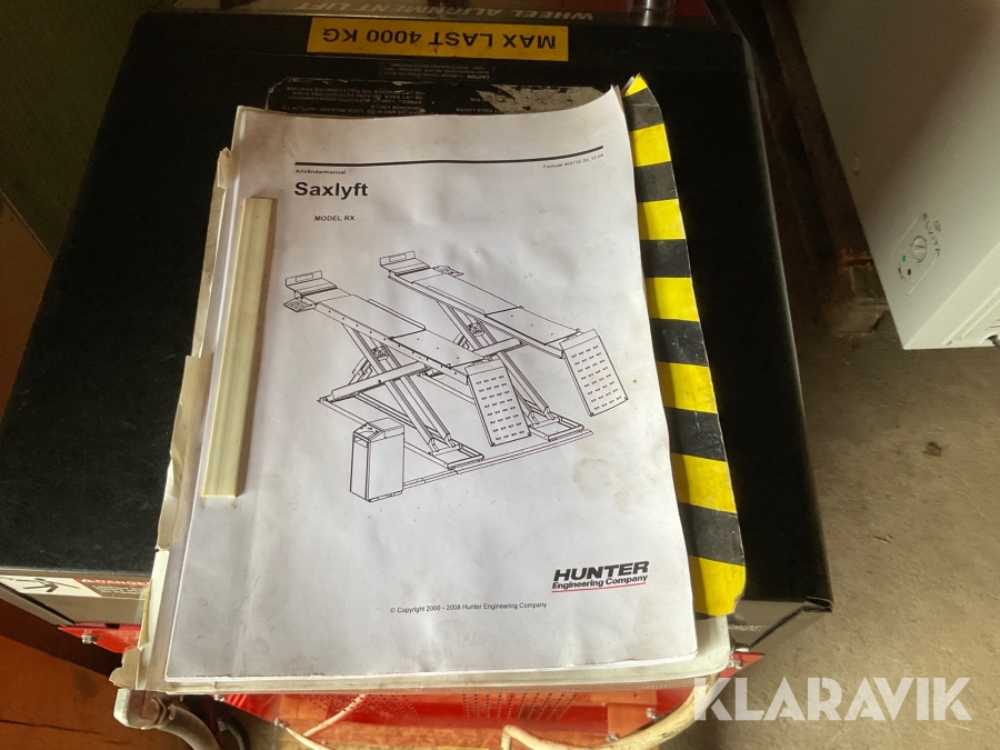 Körbanesax Hunter RX 40, Karlstad, Klaravik auktioner