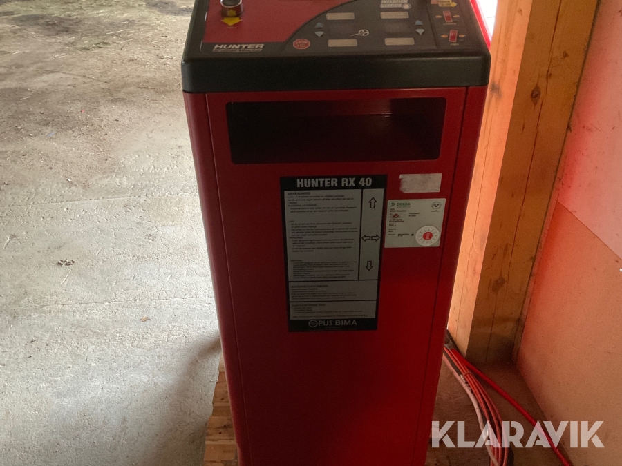 Körbanesax Hunter RX 40, Karlstad, Klaravik auktioner