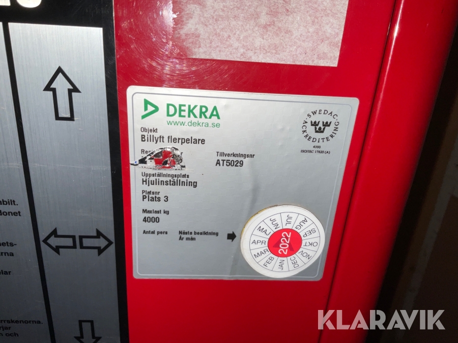 Körbanesax Hunter RX 40, Karlstad, Klaravik auktioner