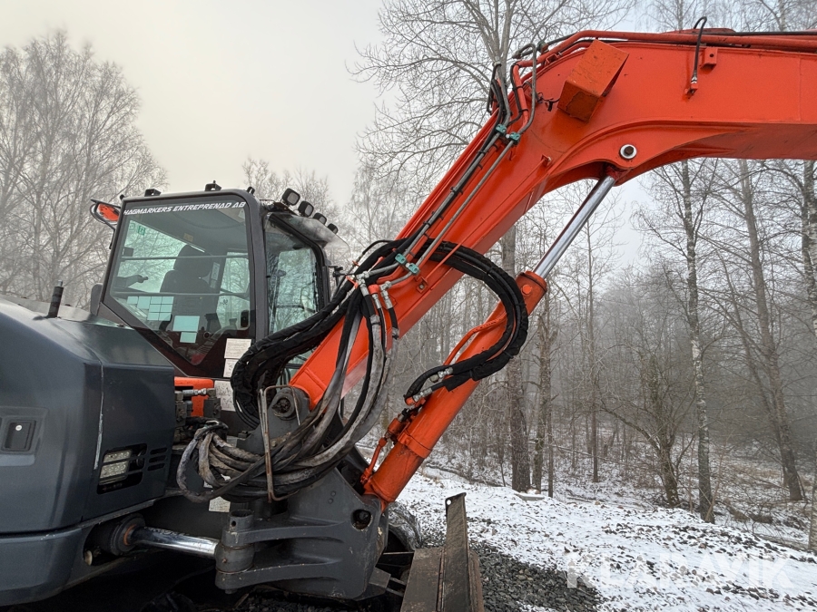 Grävmaskin Hitachi ZX85, Jönköping, Klaravik auktioner