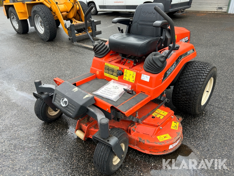 Åkgräsklippare Kubota ZD21-EC, Mark, Klaravik auktioner