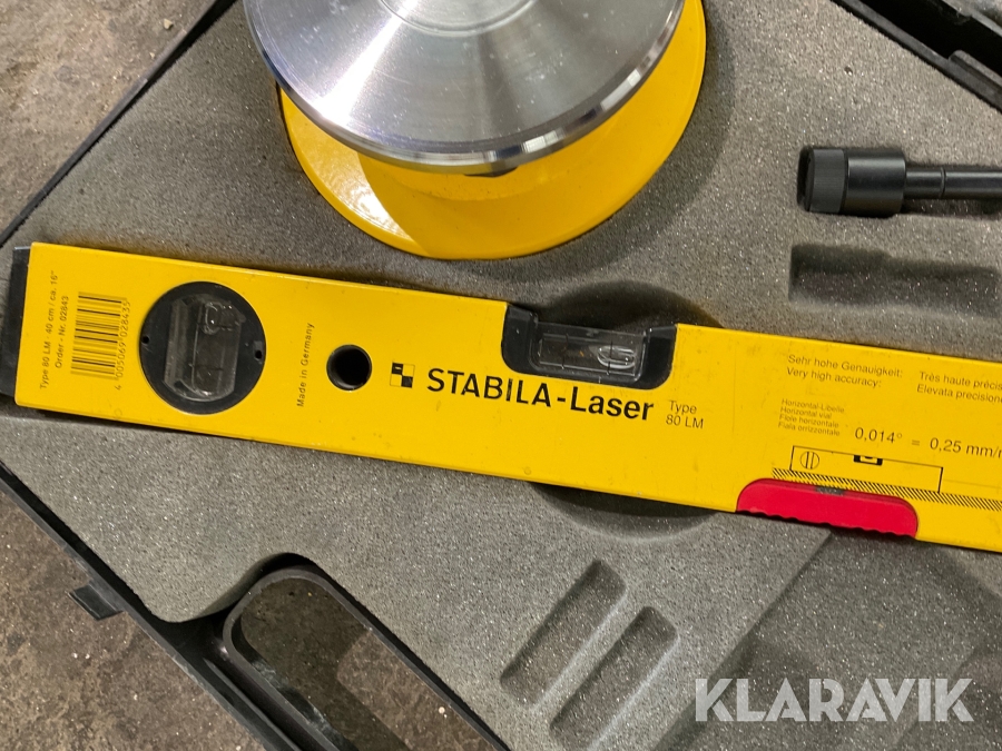 Laser Stabila Laser-Set, Malmö, Klaravik auktioner