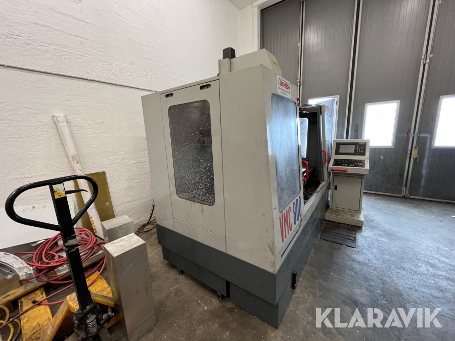 CNC maskin Bridgeport VMC 800, Huddinge, Klaravik auktioner