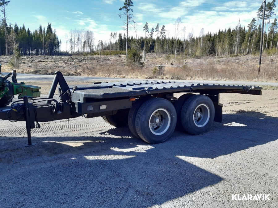 Släp Kalmar verkstad 7512 Maskintransport