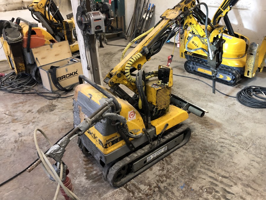 Klaravik Auktioner | Rivningsrobot Brokk 40