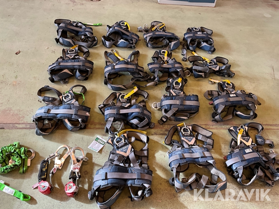 Paket fallskydd sele 15st, block 2st Sala EXOFIT NEX BELT, J