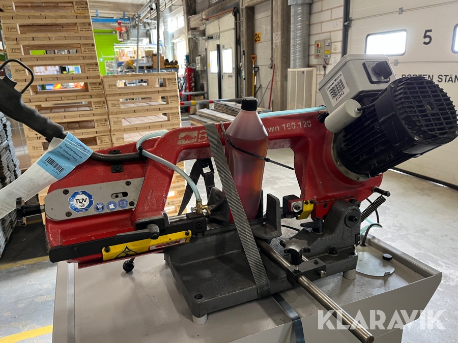 Bandsåg Bomar Pulldown 160.120, Upplands Väsby, Klaravik auk