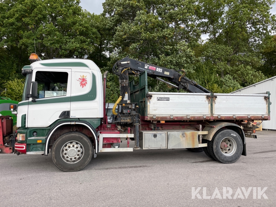 Lastbil Scania P94GB 4X2, Karlskrona, Klaravik auktioner