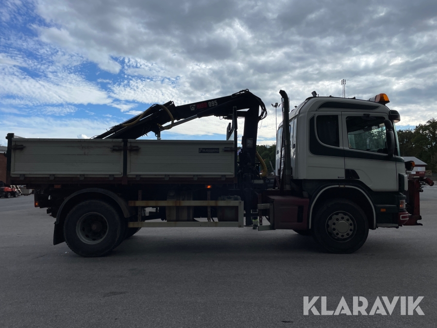 Lastbil Scania P94GB 4X2, Karlskrona, Klaravik auktioner