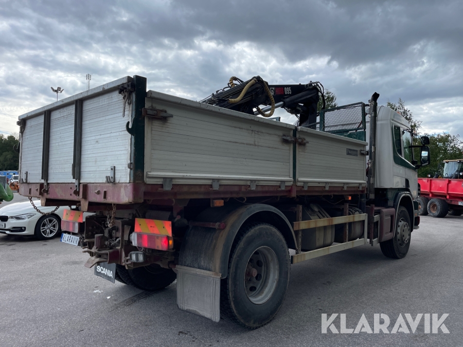 Lastbil Scania P94GB 4X2, Karlskrona, Klaravik auktioner