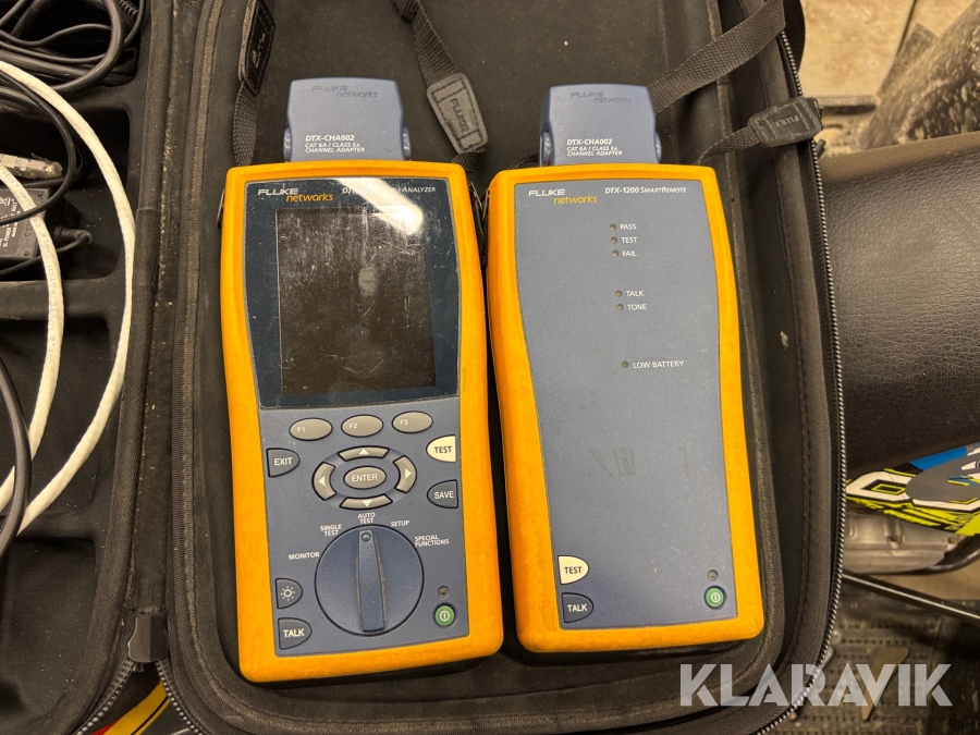Kabeltestare / mätinstrument Fluke DTX-1200, Ale, Klaravik a