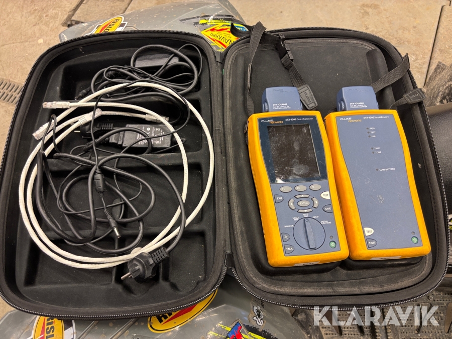 Kabeltestare / mätinstrument Fluke DTX-1200, Ale, Klaravik a