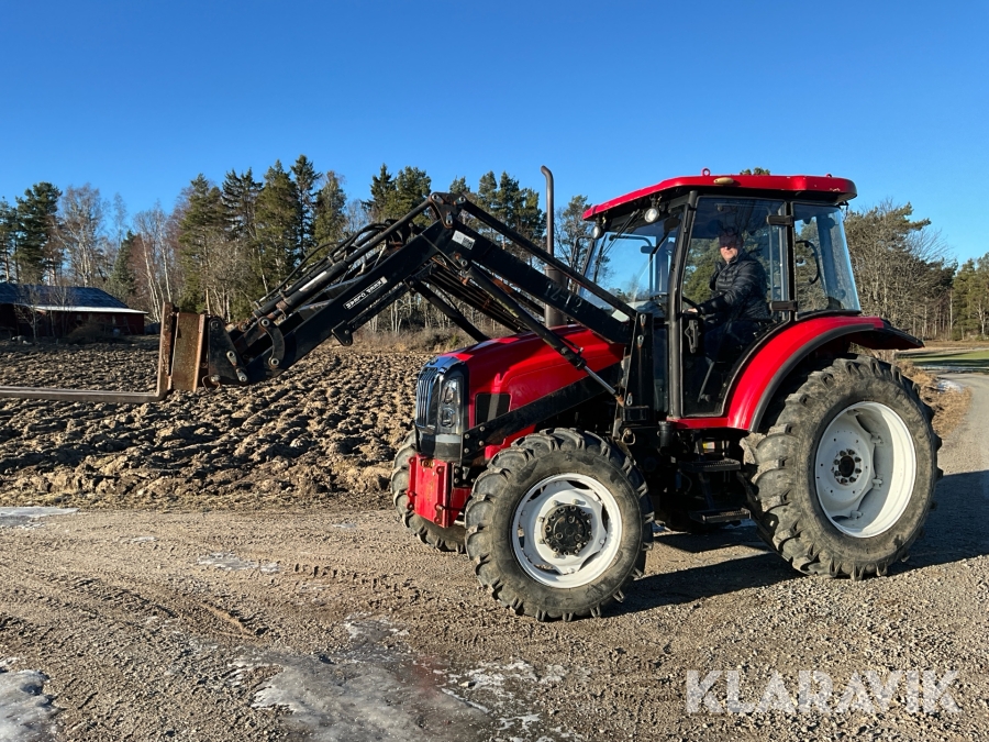 Traktor med lastare Unique Traktor UT954, Strängnäs, Klaravi