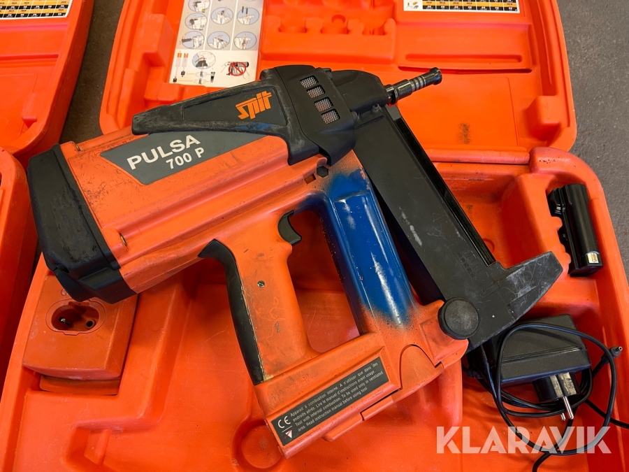 Bultpistol 2 st Spit Pulsa 700P, Gislaved, Klaravik auktione