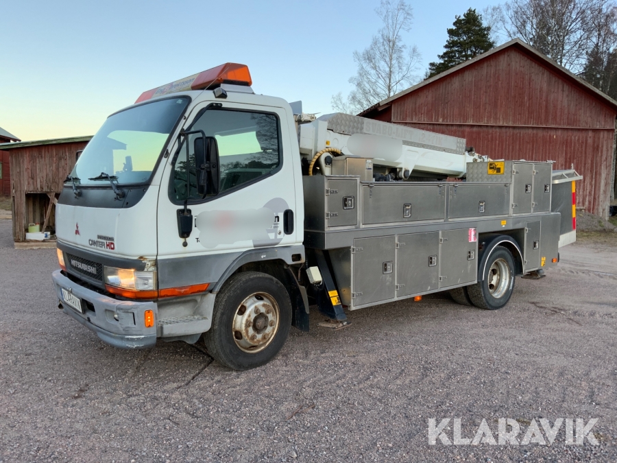 Lastbil Mitsubishi FE659 Canter, Töreboda, Klaravik auktion