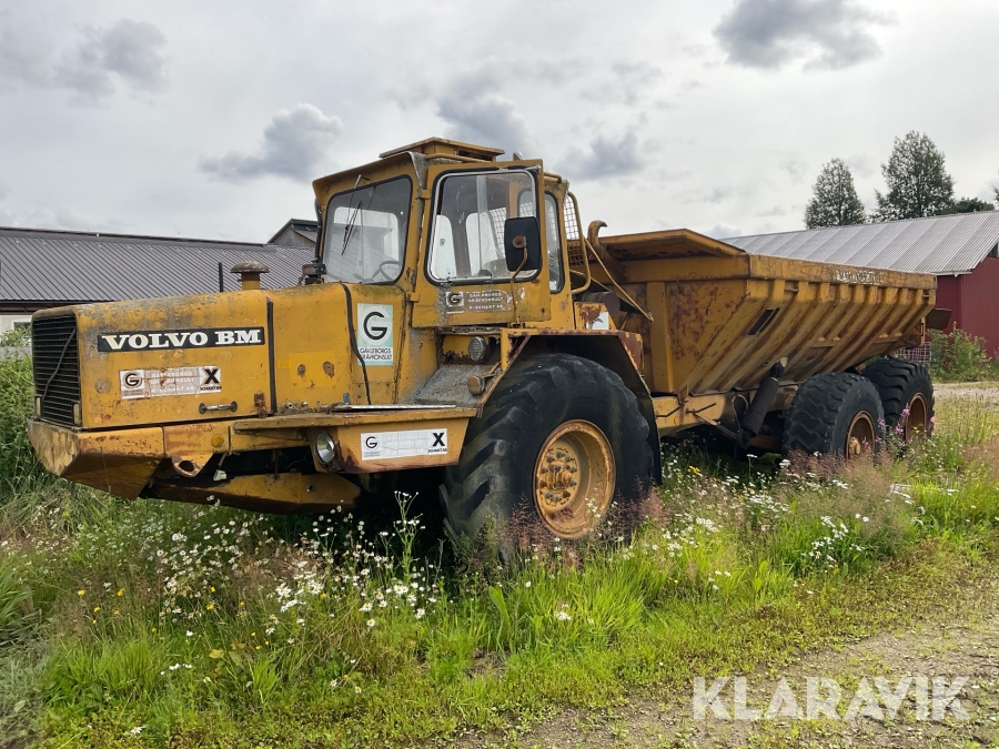 Dumper Volvo BM 680 S/DR, Hudiksvall, Klaravik auktioner