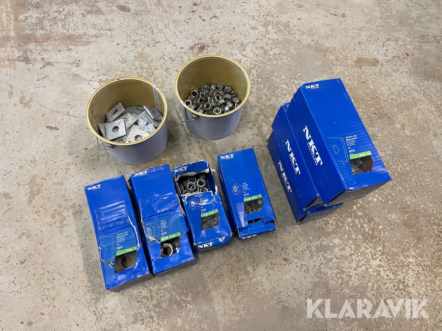 Bult och brickor NKT M24/M16, Kil, Klaravik auktioner