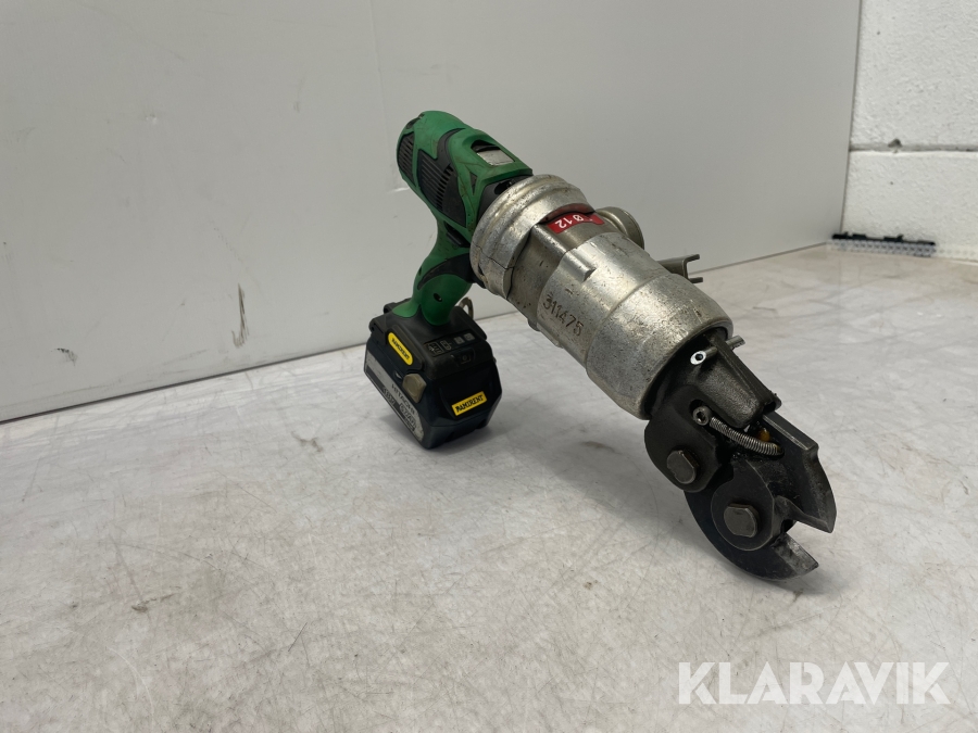 Armeringsklipp Hitachi NB12, Svalöv, Klaravik auktioner