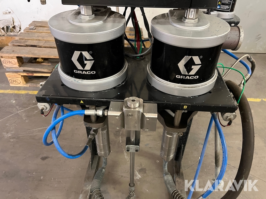 Färgpump Graco Promix 2KE, Sala, Klaravik auktioner