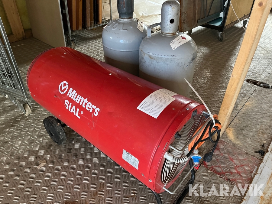 Gasolvärmare Munters ARG 100 ME, Upplands Väsby, Klaravik au