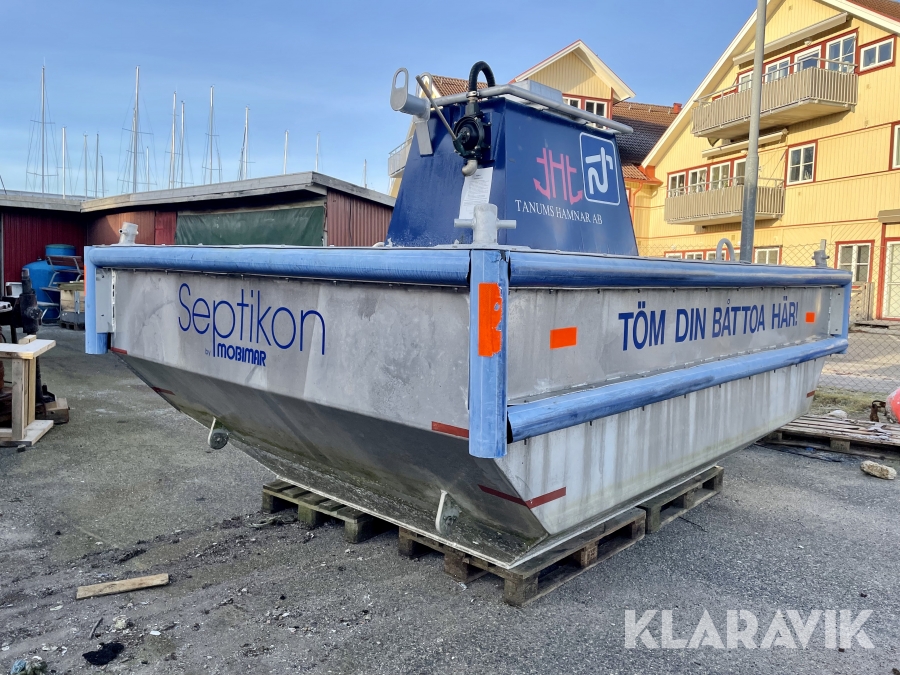 Flytande septiktank Mobimar Septikon, Tanum, Klaravik auktio