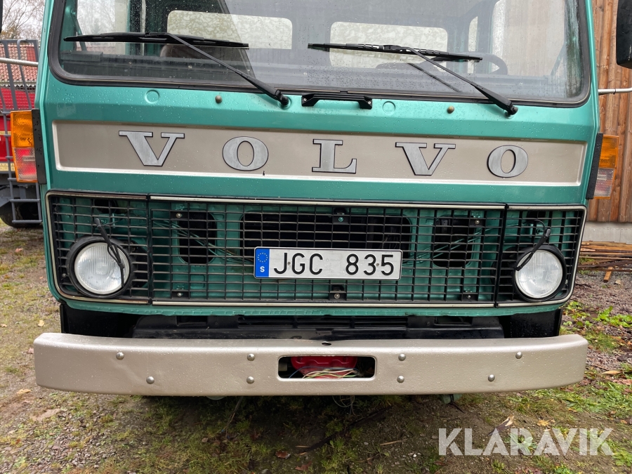 Veteranlastbil Volvo F408, Karlskrona, Klaravik auktioner