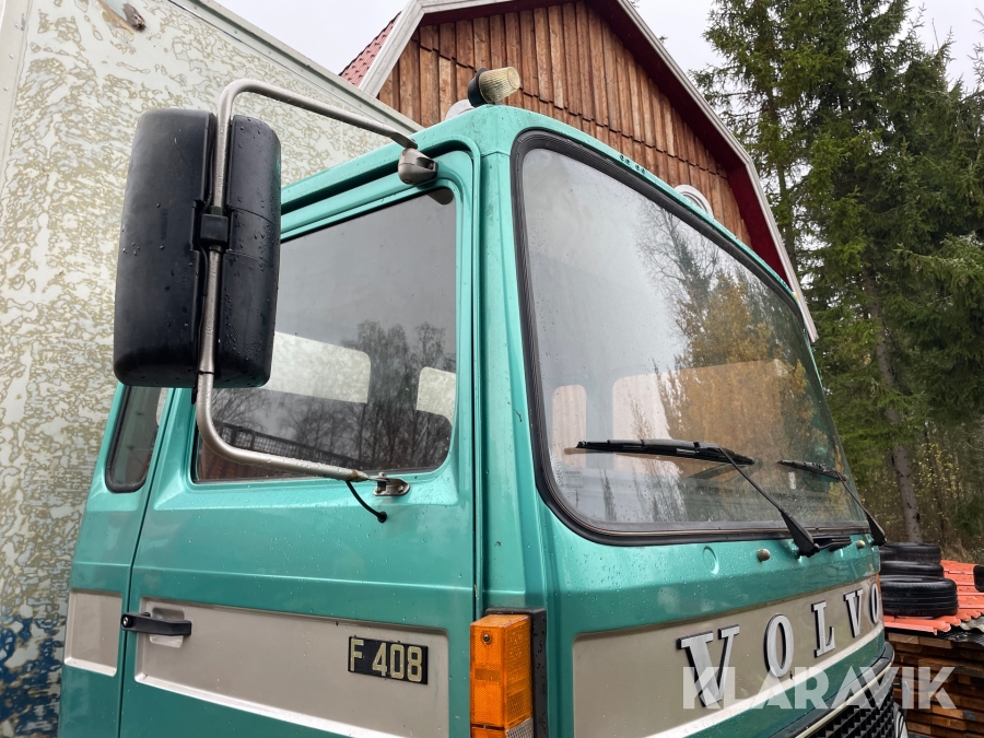 Veteranlastbil Volvo F408, Karlskrona, Klaravik auktioner