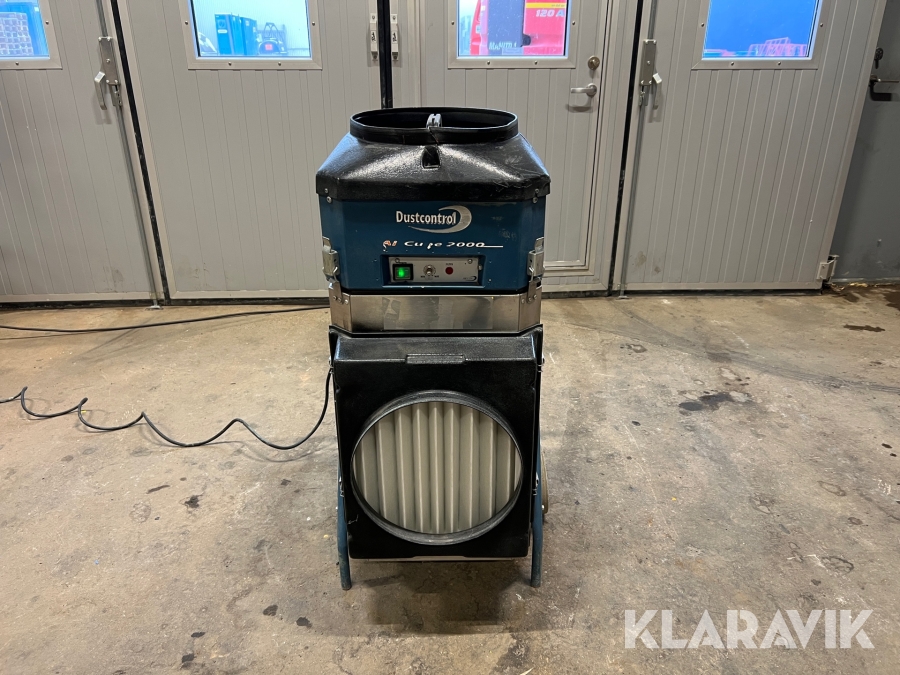 Luftrenare Dustcontrol Aircube 2000, Svalöv, Klaravik auktio